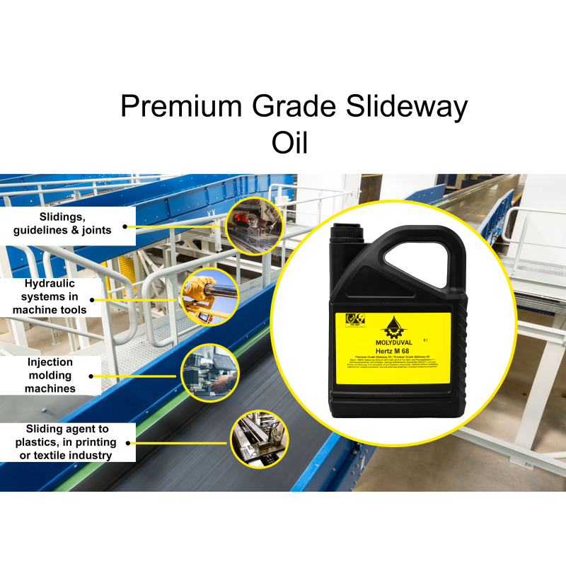 Hertz M 68 - Special oil for lubricating slideways and guideways on machine tools